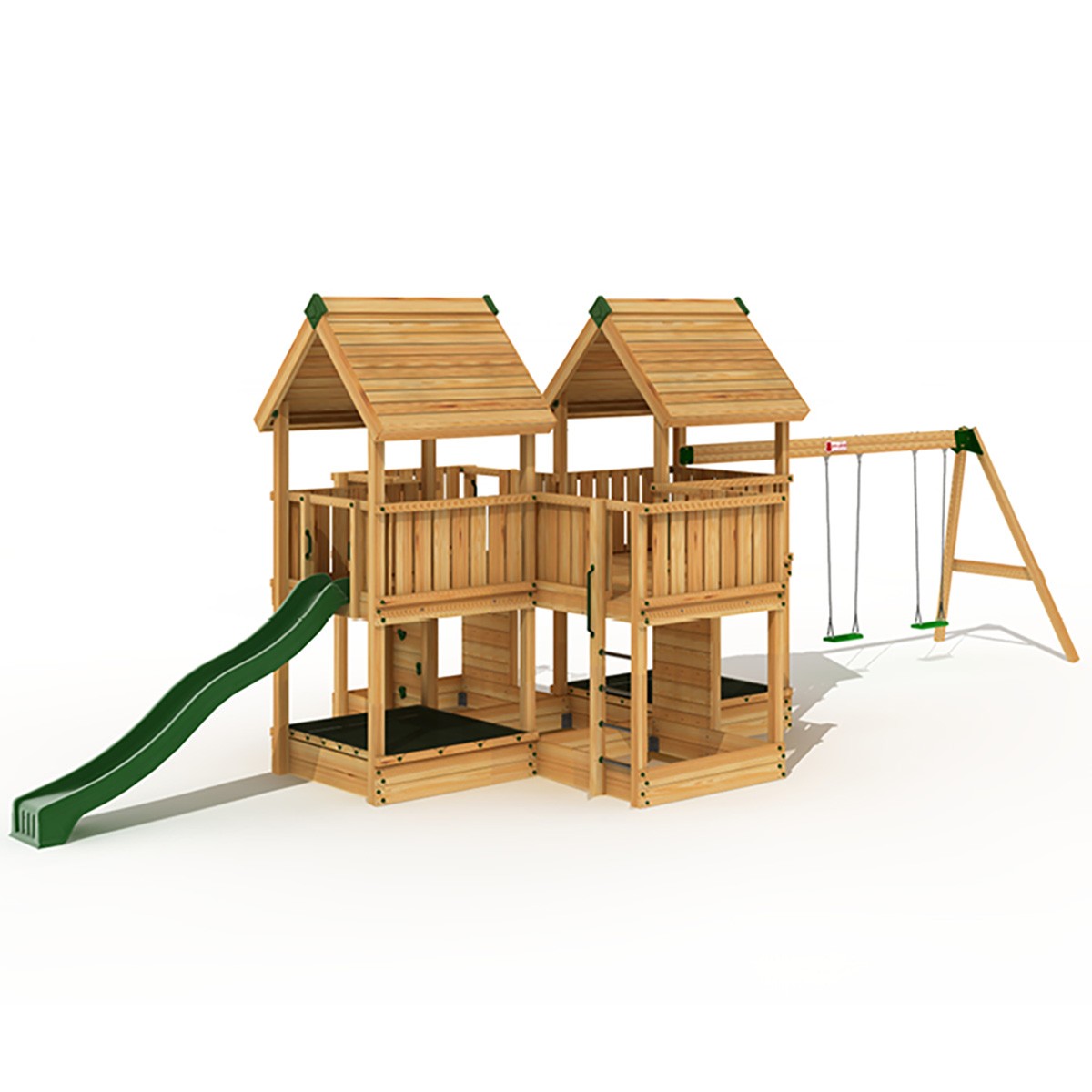 Commercial playground Project 7S Commercial Wooden Playground - Project ...