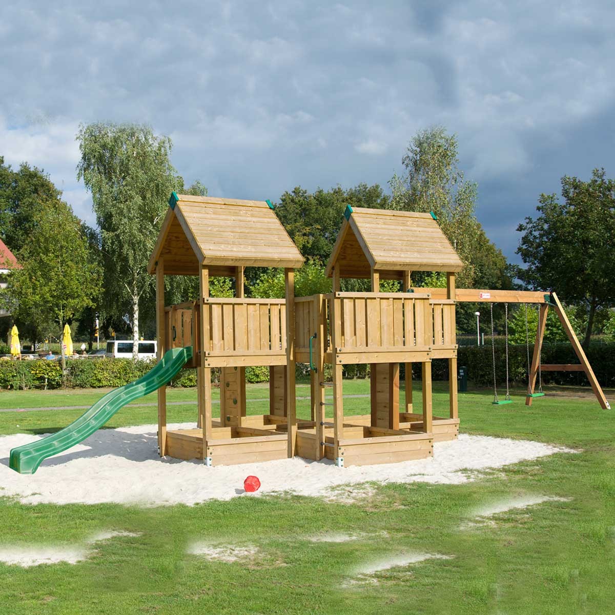 Commercial playground Project 7S Commercial Wooden Playground - Project ...